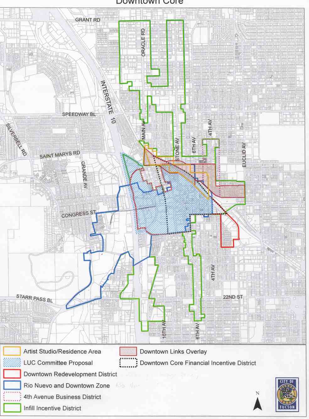 DCD Map | Urban University Interface.com